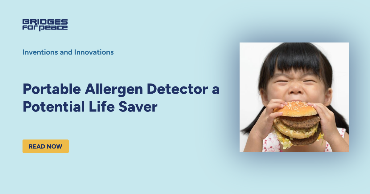 Portable Allergen Detector a Potential Life Saver